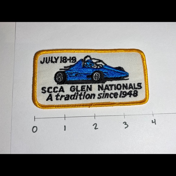 Accessories | Scca Glen Nationals Racing Patch | Poshmark